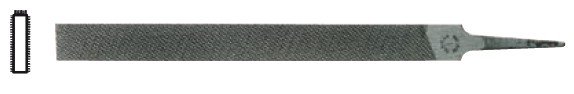 Flachfeile, Schlicht, 100mm
